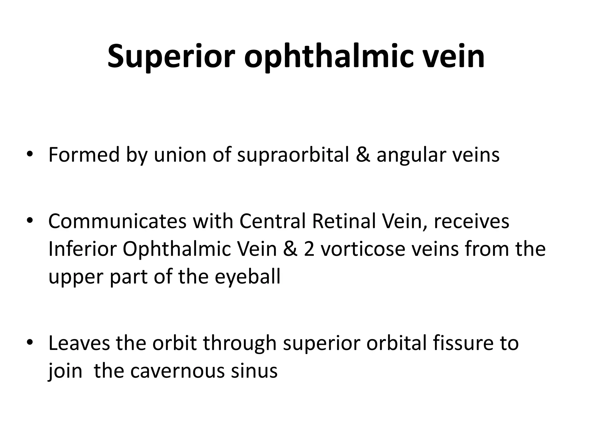 BLOOD AND NERVE SUPPLY OF EYE | PDF