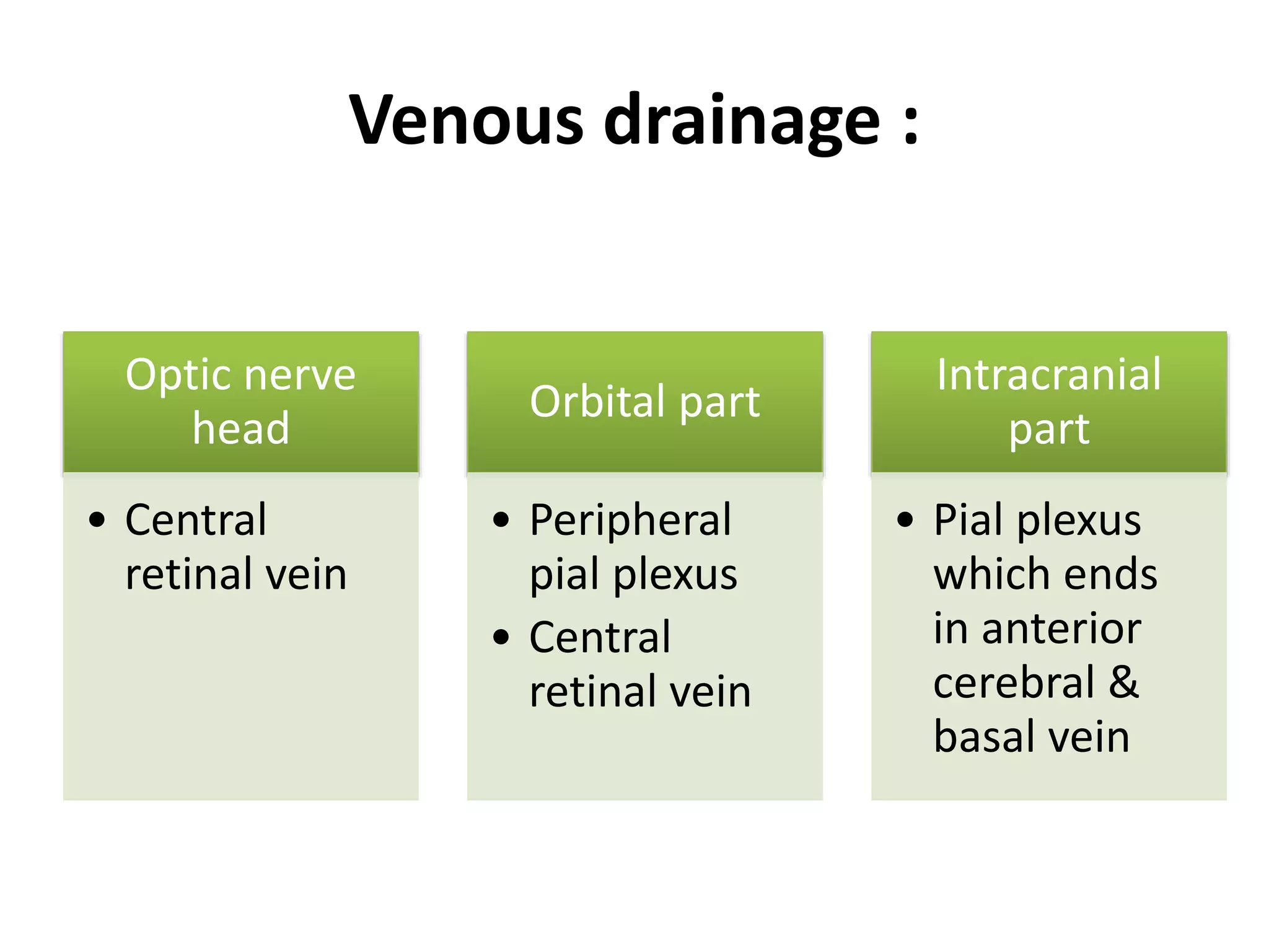 BLOOD AND NERVE SUPPLY OF EYE | PDF