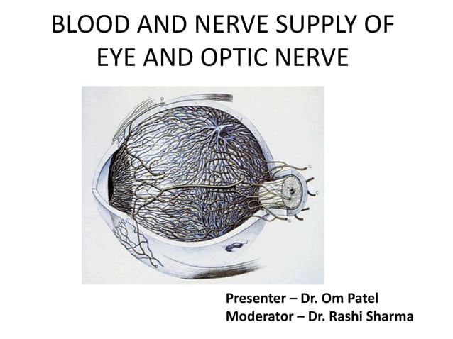 Blood Supply Of Eye and Optic Nerve | PPTX