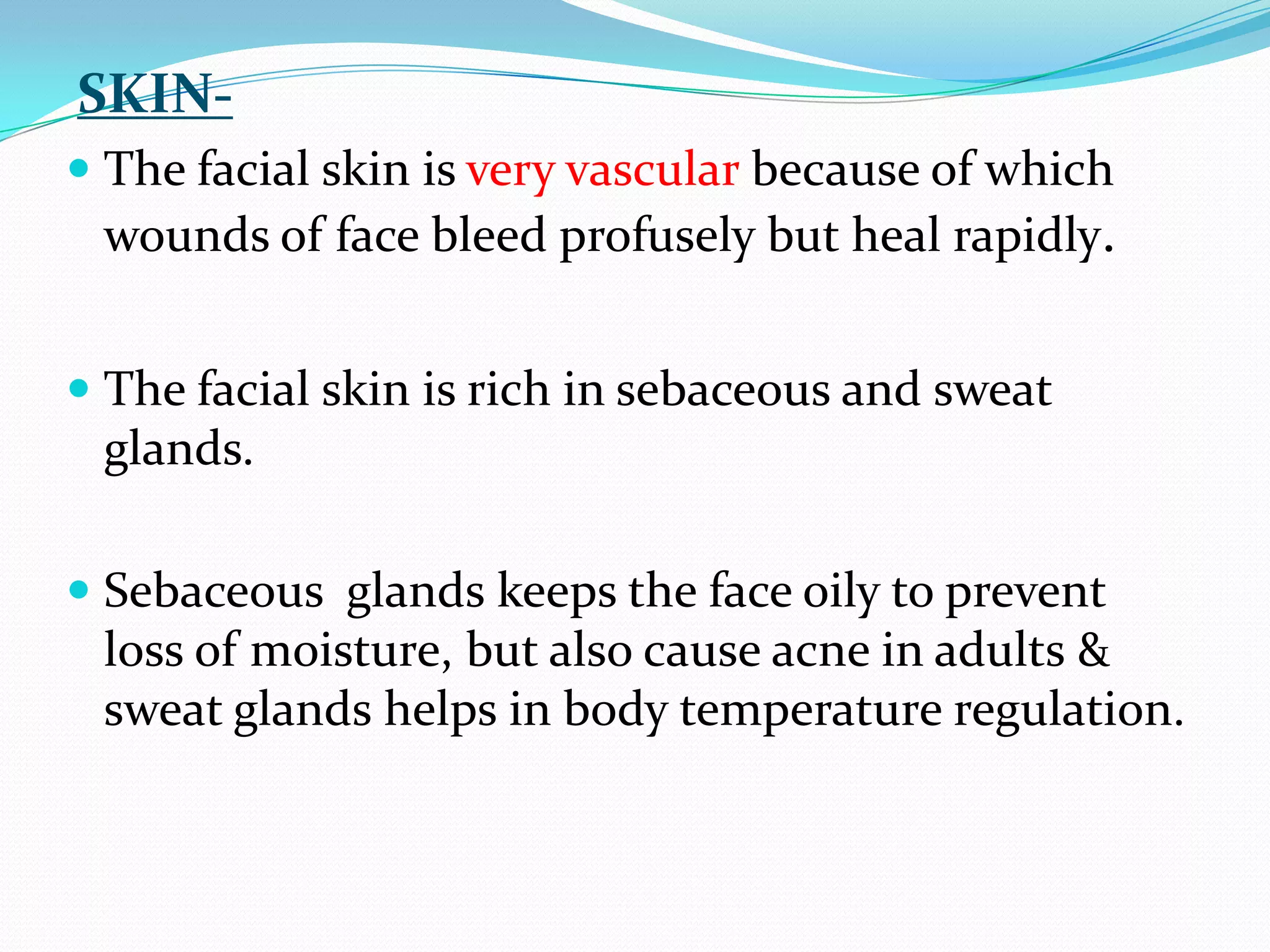 Blood supply of face | PPTX