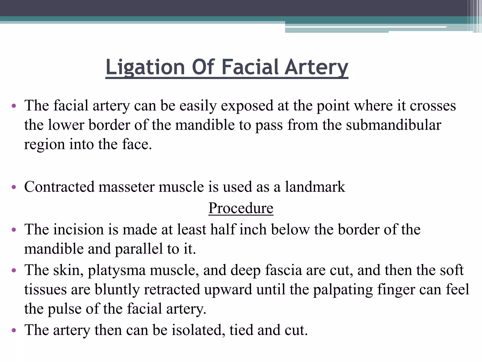 Arteries of Head and Neck | PPTX