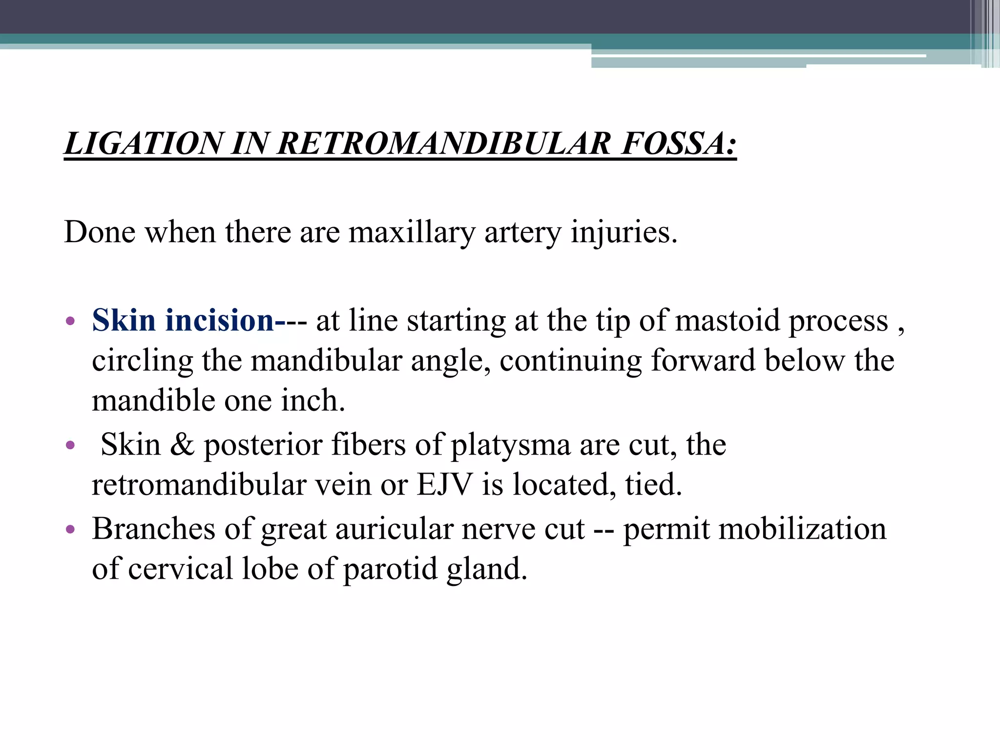 Arteries of Head and Neck | PPTX