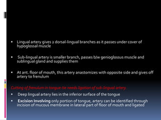 Blood supply of head and neck | PPTX