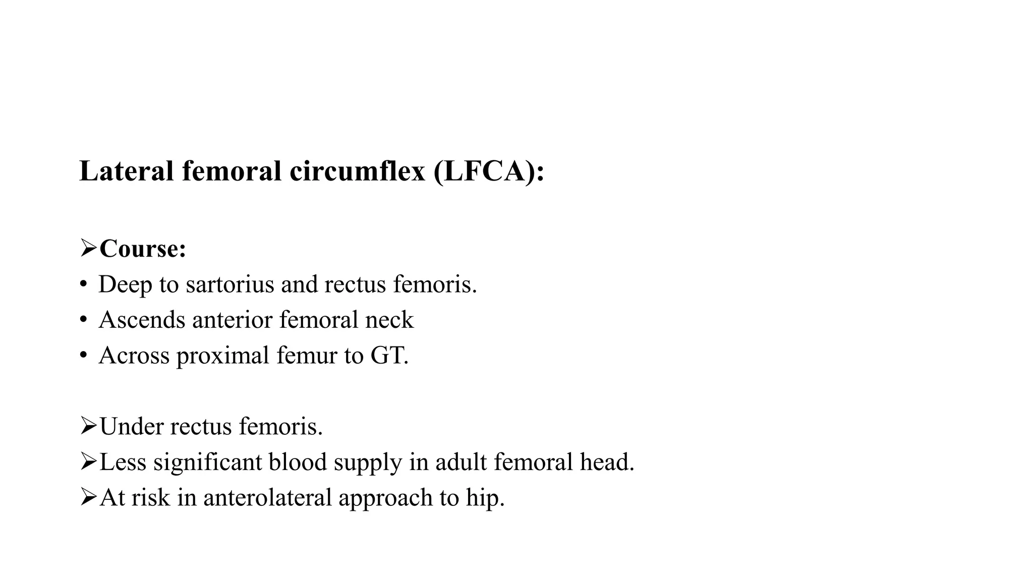 Blood supply of head of femur. , | PPTX