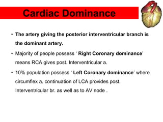 Blood supply of heart | PPT