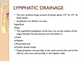 BLOOD SUPPLY OF LIVER can be used to take lecture | PPTX