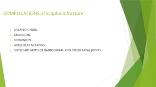 Blood supply of scaphoid and scaphoid fractures.pptx