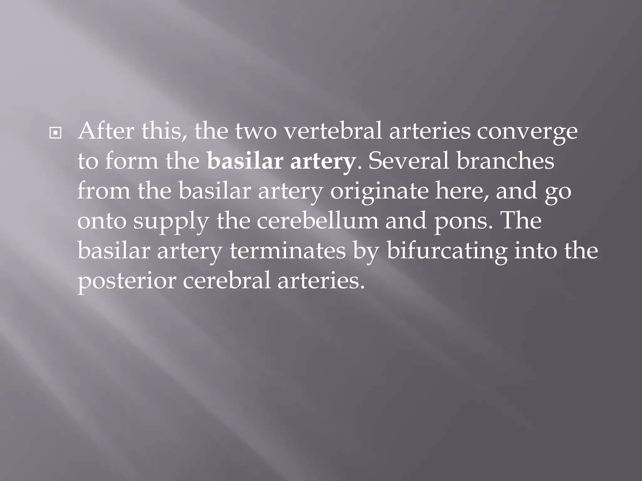 Blood supply of the brain, neuro anatomy . | PPTX