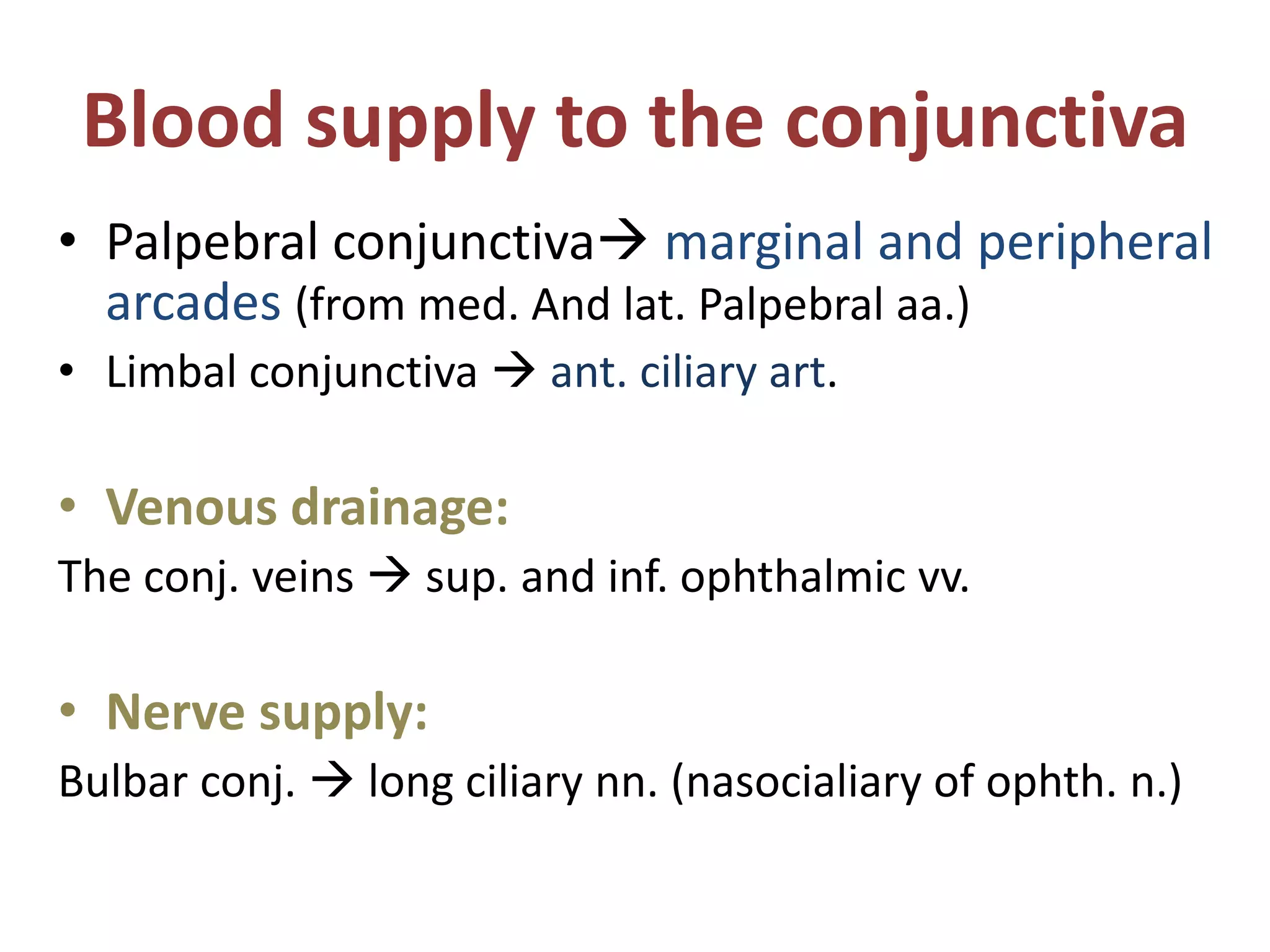 Blood supply of the eye | PPTX