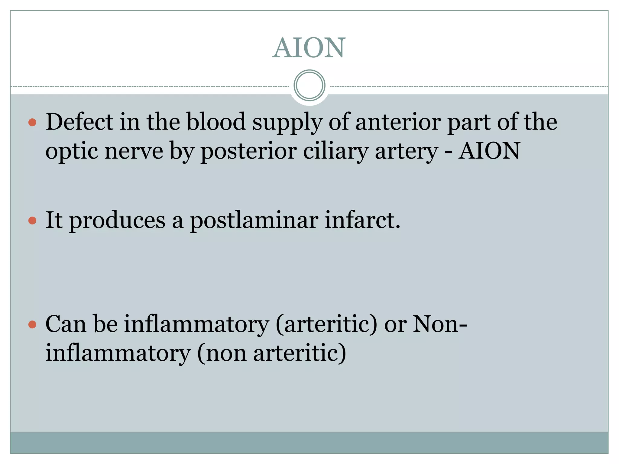 BLOOD SUPPLY OF VISUAL PATHWAY | PPTX