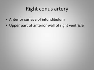 Blood supply to heart | PPTX