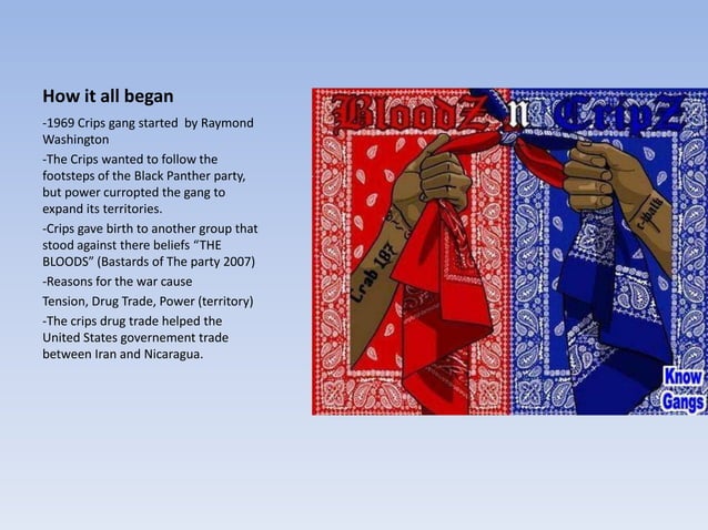 Bloods Vs Crips | PPTX