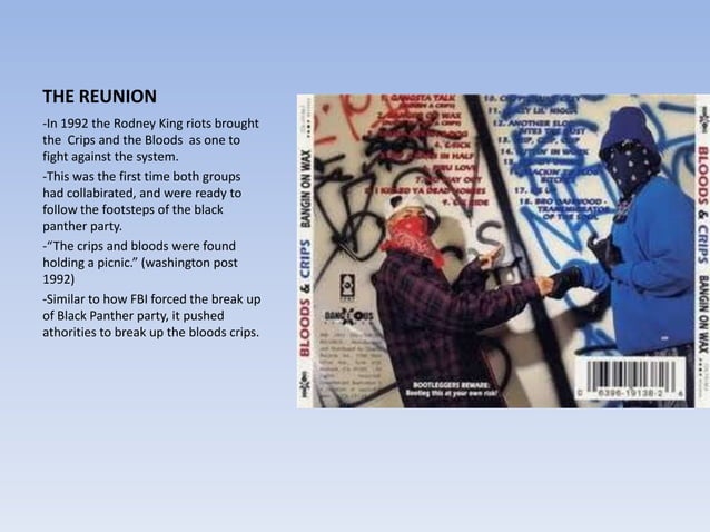 Bloods Vs Crips | PPTX