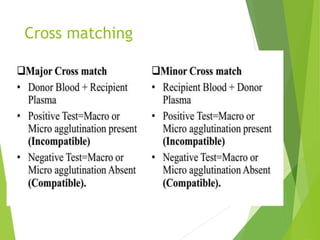 Blood transfusion in animals | PPTX