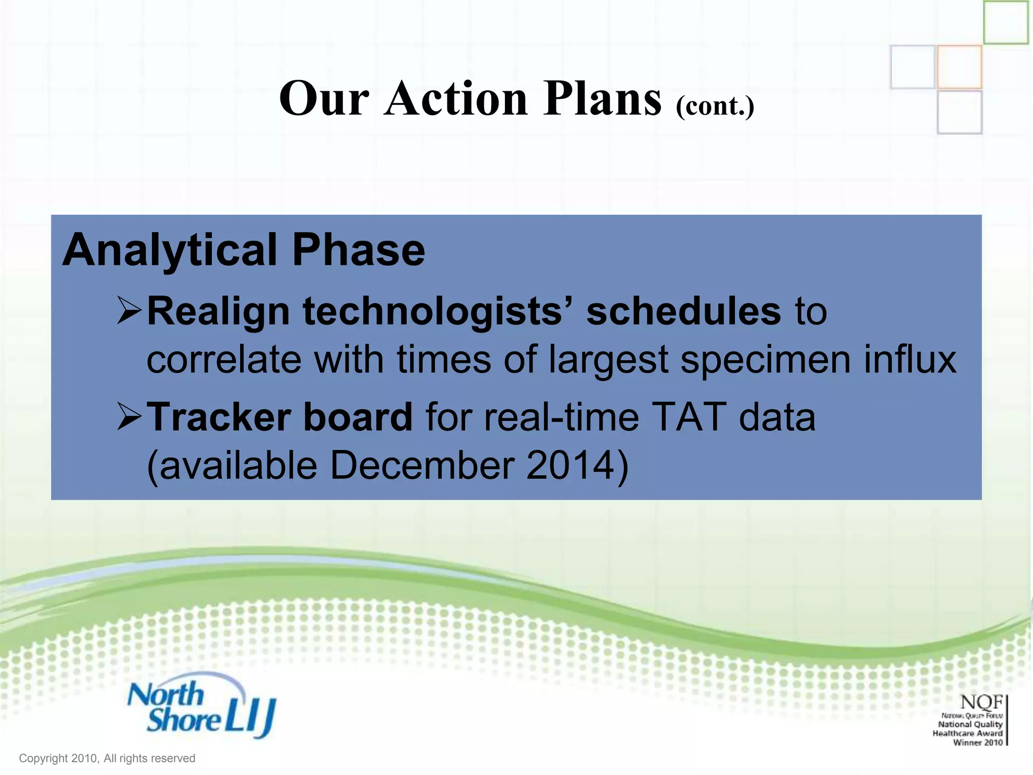 Achieving Optimal Laboratory Blood Testing TAT | PPTX