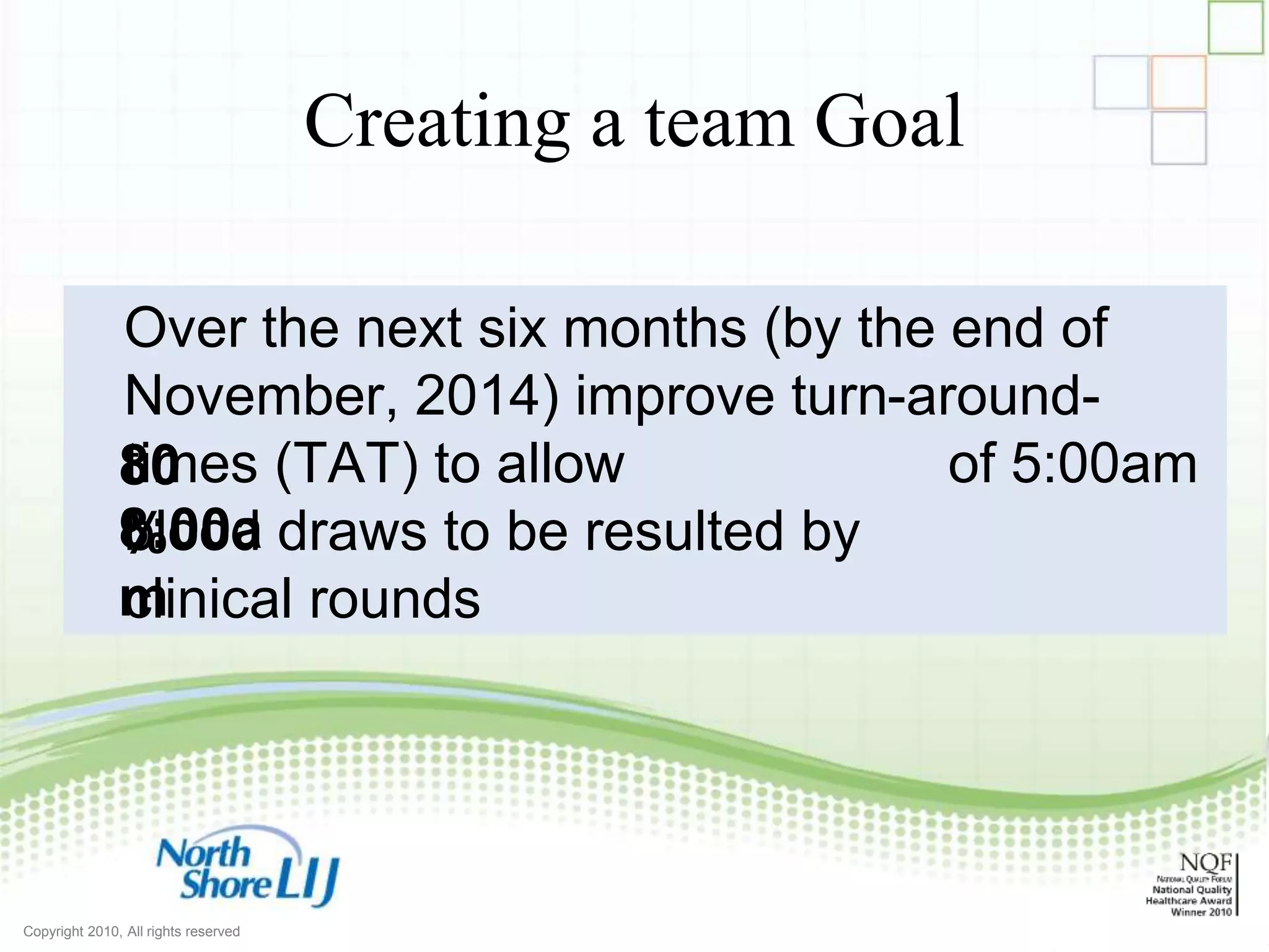 Achieving Optimal Laboratory Blood Testing TAT | PPTX