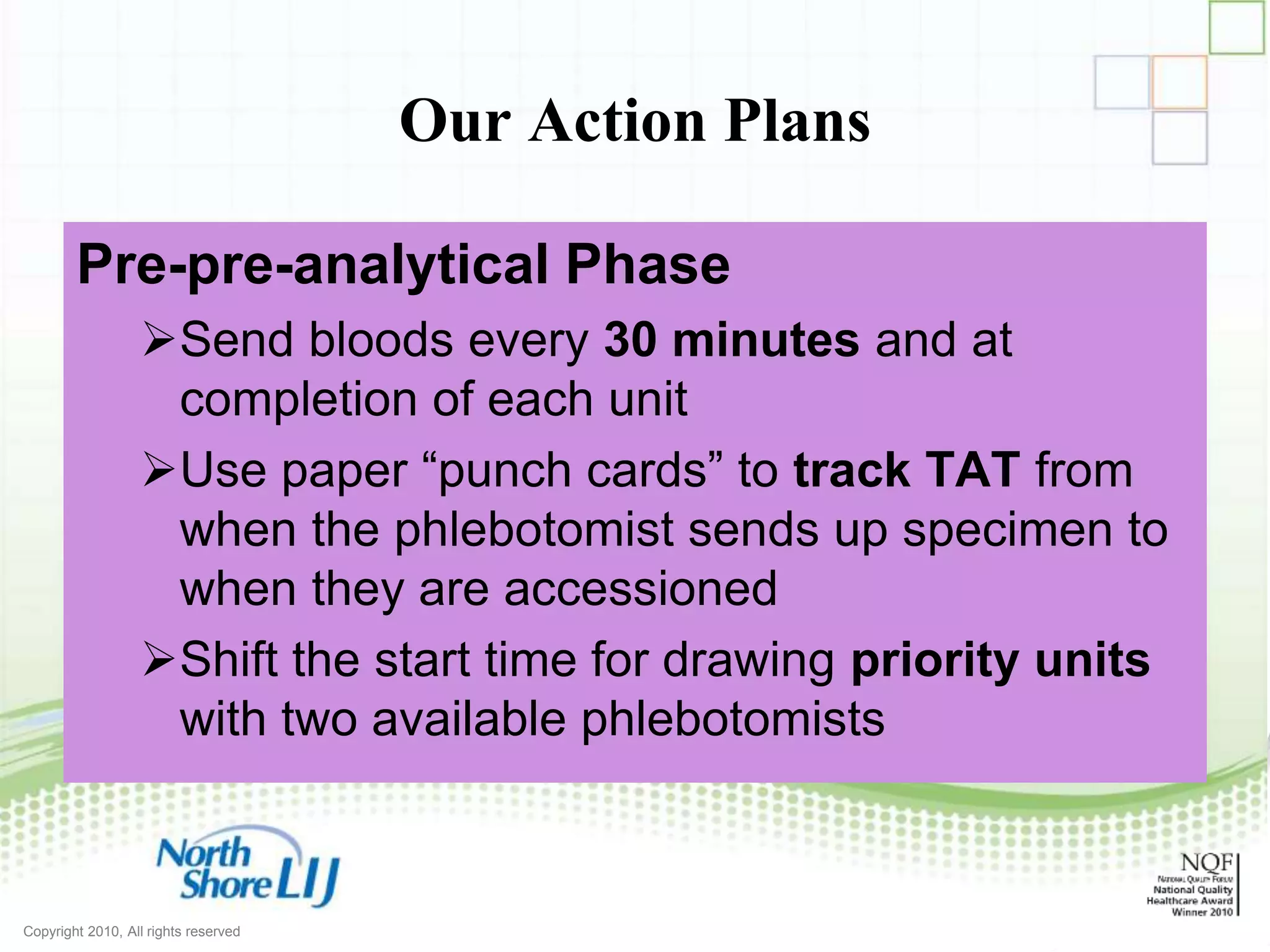 Achieving Optimal Laboratory Blood Testing TAT | PPTX