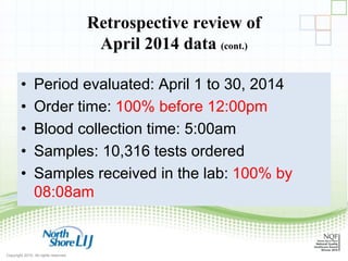 Achieving Optimal Laboratory Blood Testing TAT | PPTX