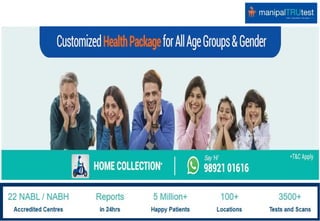 Blood Test Centre in Mumbai - Manipal TRUtest.ppt