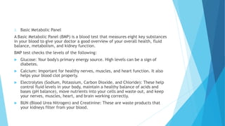 Blood Testing: What You Need to Know About Common Blood Tests | PPT