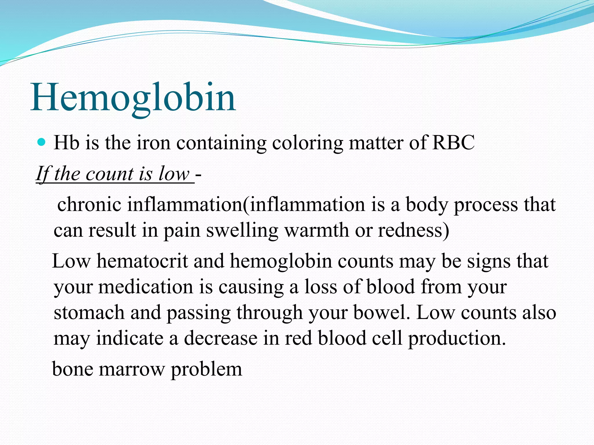 Blood tests | PPTX