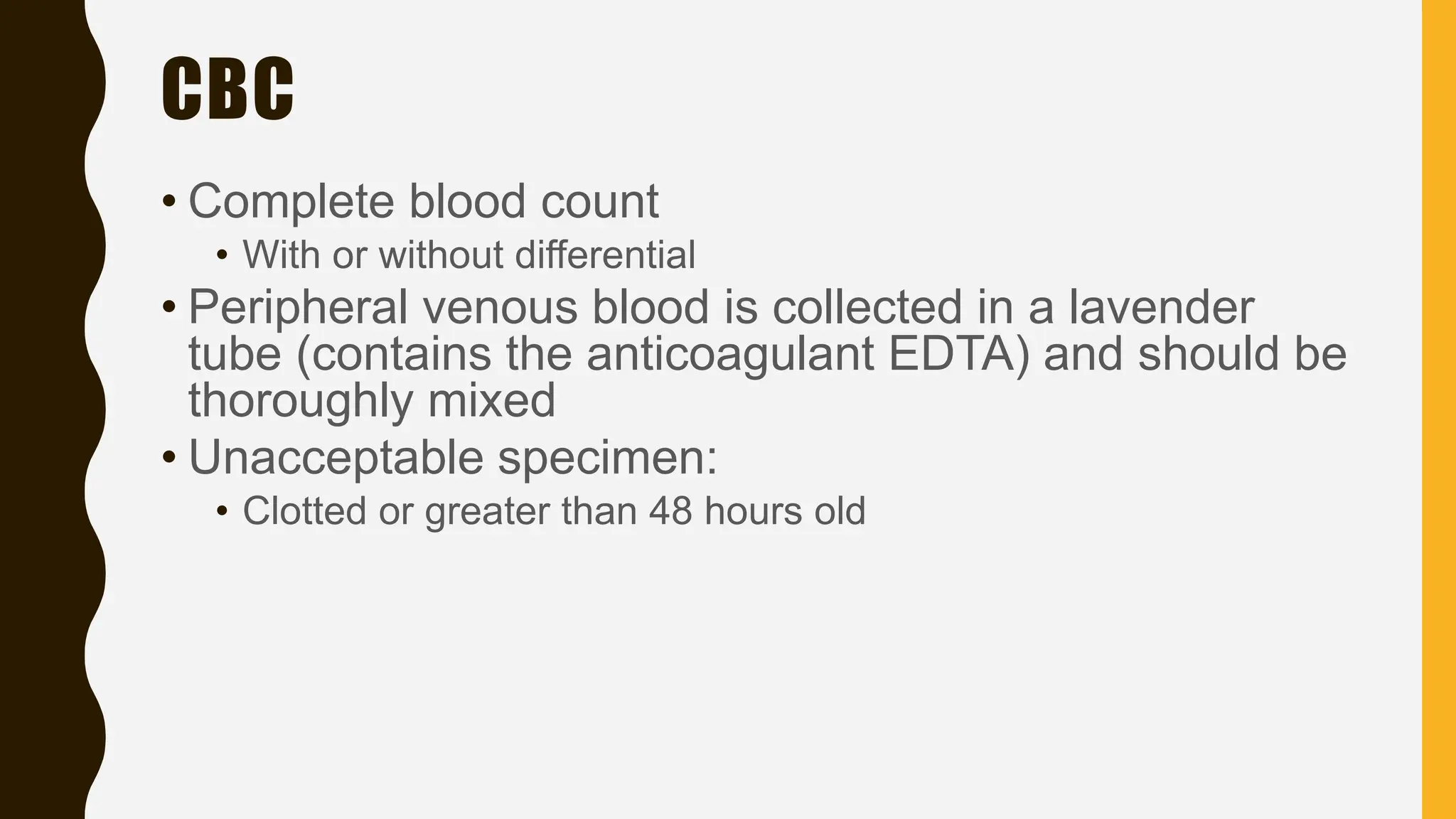 BLOOD TESTS for nursing students bsc nursing | PPTX