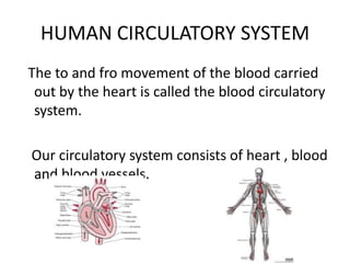 Blood {the circulating fluid in our body | PPTX