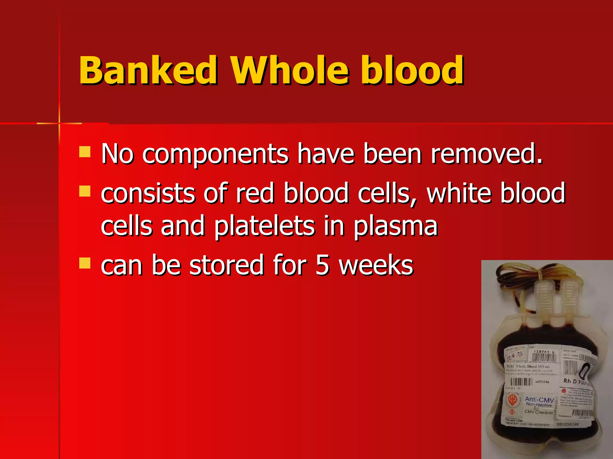 Blood Transfusion
