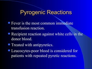 Blood transfusion By Dr.Syed Alam Zeb | PPT