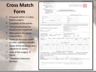 Blood transfusion | PPTX