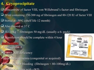 Blood transfusion | PPT