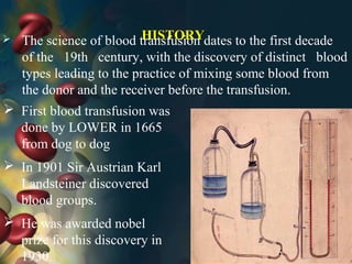 Blood transfusion | PPT