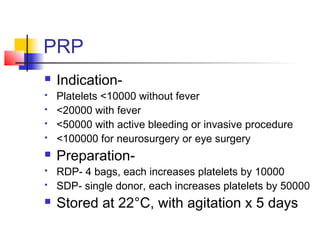 Blood transfusion | PPT