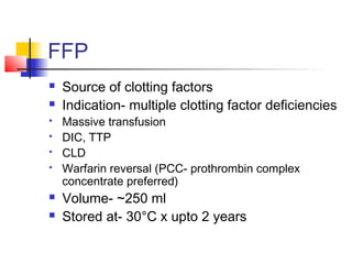 Blood transfusion | PPT