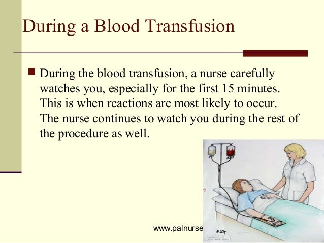 Blood transfusion
