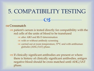 Blood transfusion | PPT