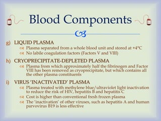 Blood transfusion | PPTX