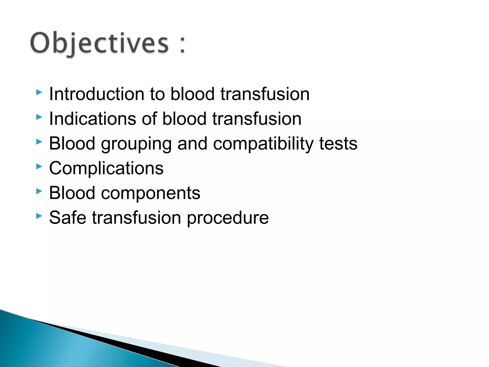 Blood transfusion | PPT
