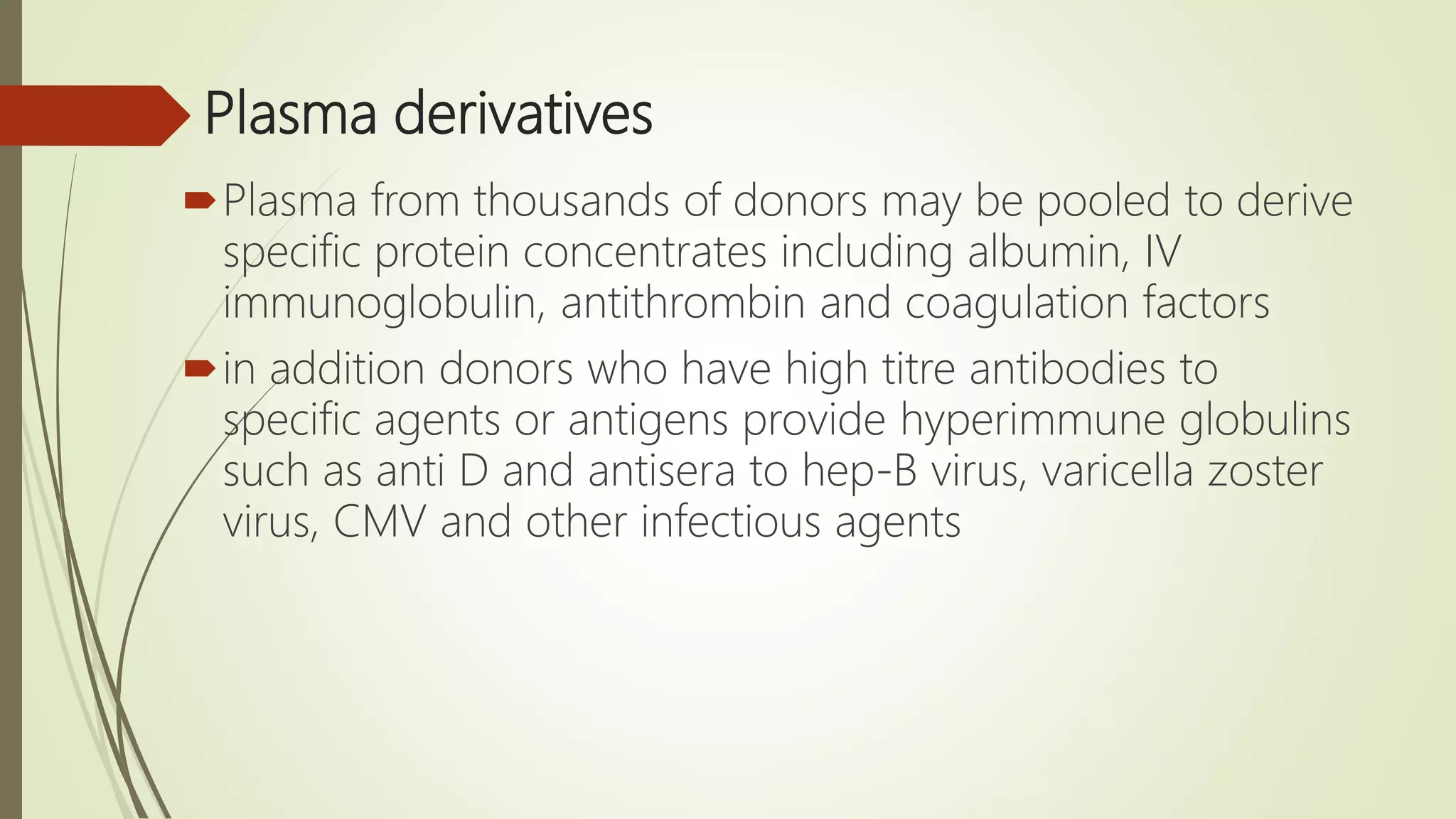 Blood transfusion - components , procedure , pre transfusion testing ...