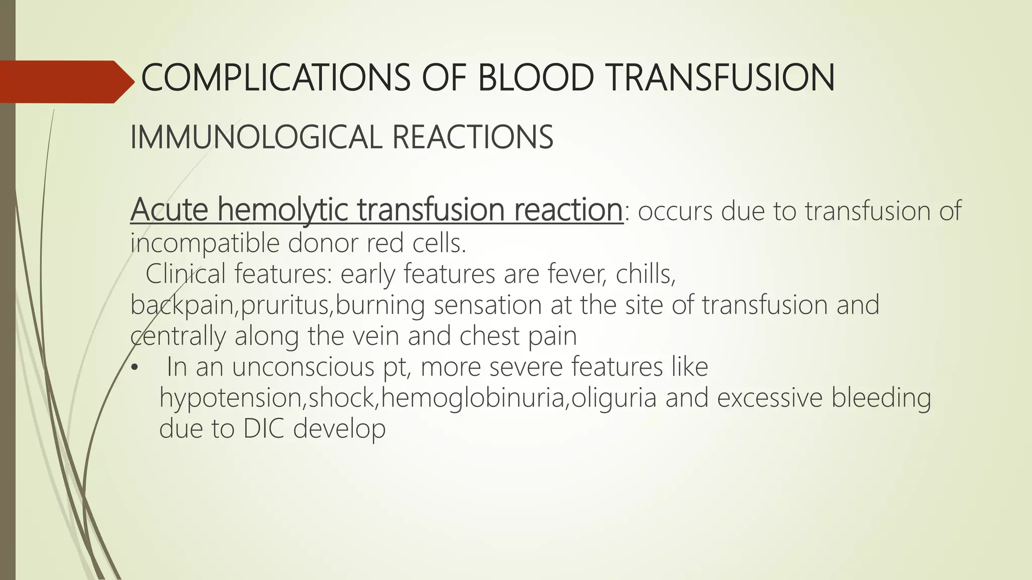 Blood transfusion - components , procedure , pre transfusion testing ...