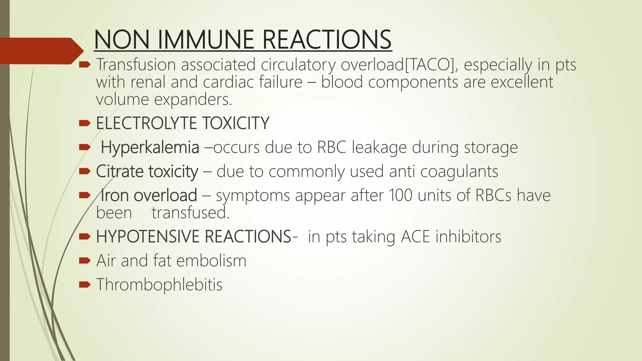 Blood transfusion - components , procedure , pre transfusion testing ...
