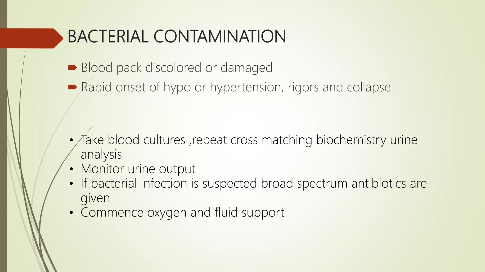 Blood transfusion - components , procedure , pre transfusion testing ...