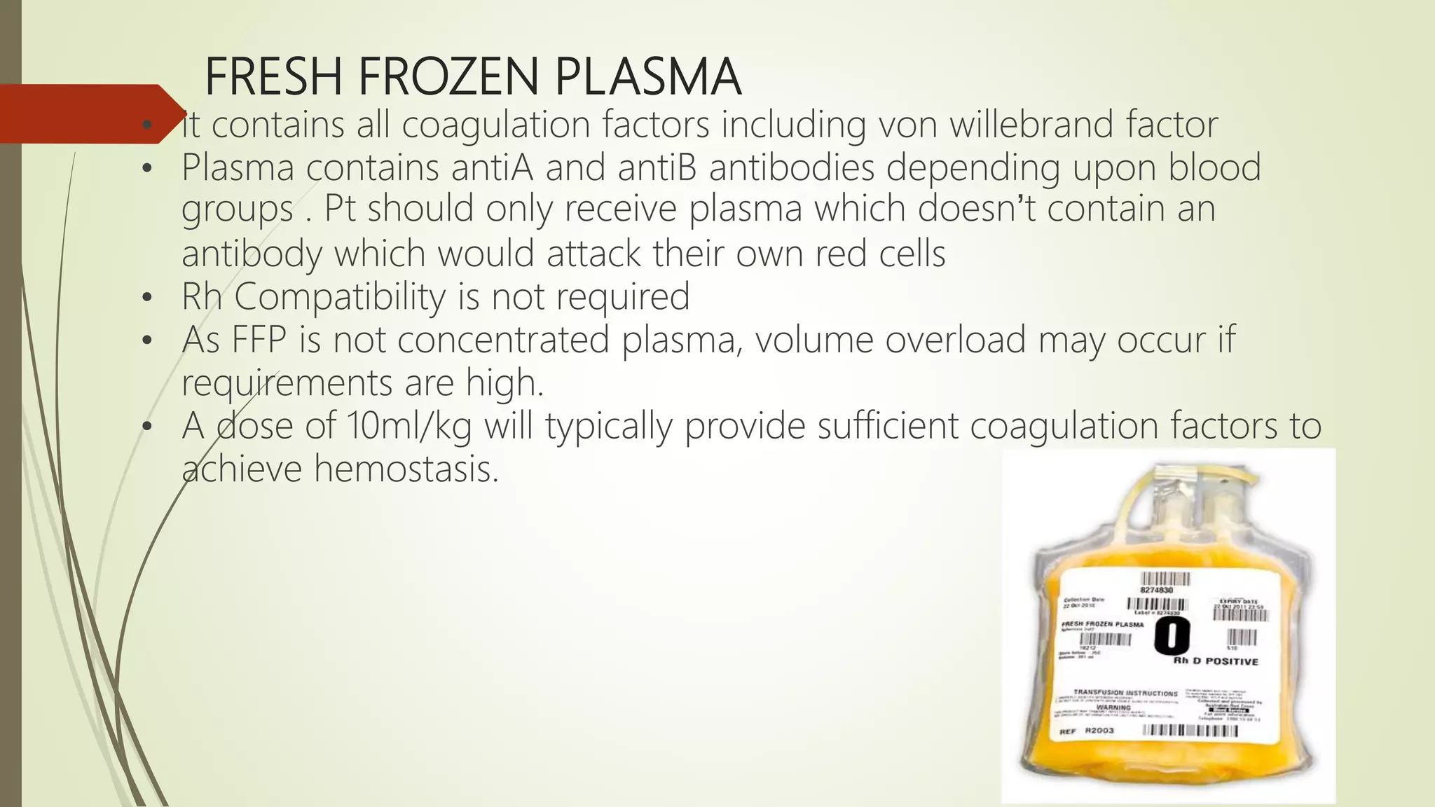 Blood transfusion - components , procedure , pre transfusion testing ...