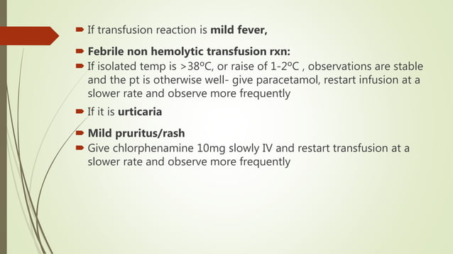 Blood transfusion - components , procedure , pre transfusion testing ...