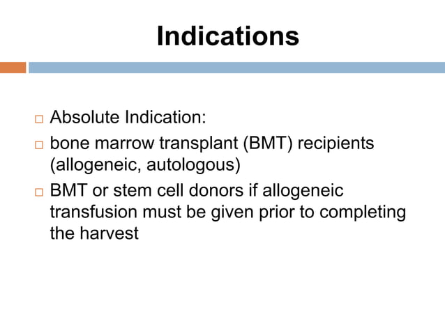 Blood product transfusion and massive transfusion | PPTX