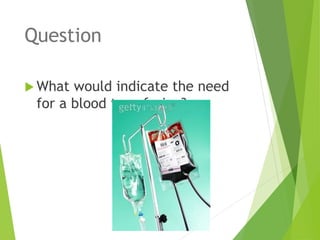 Blood transfusion | PPTX