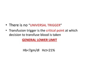 Blood transfusion | PPTX