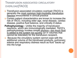 Blood transfusion | PPTX