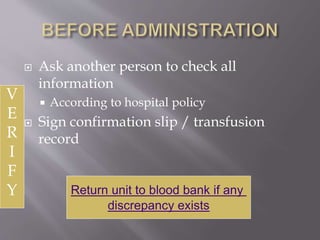 Blood transfusion | PPT