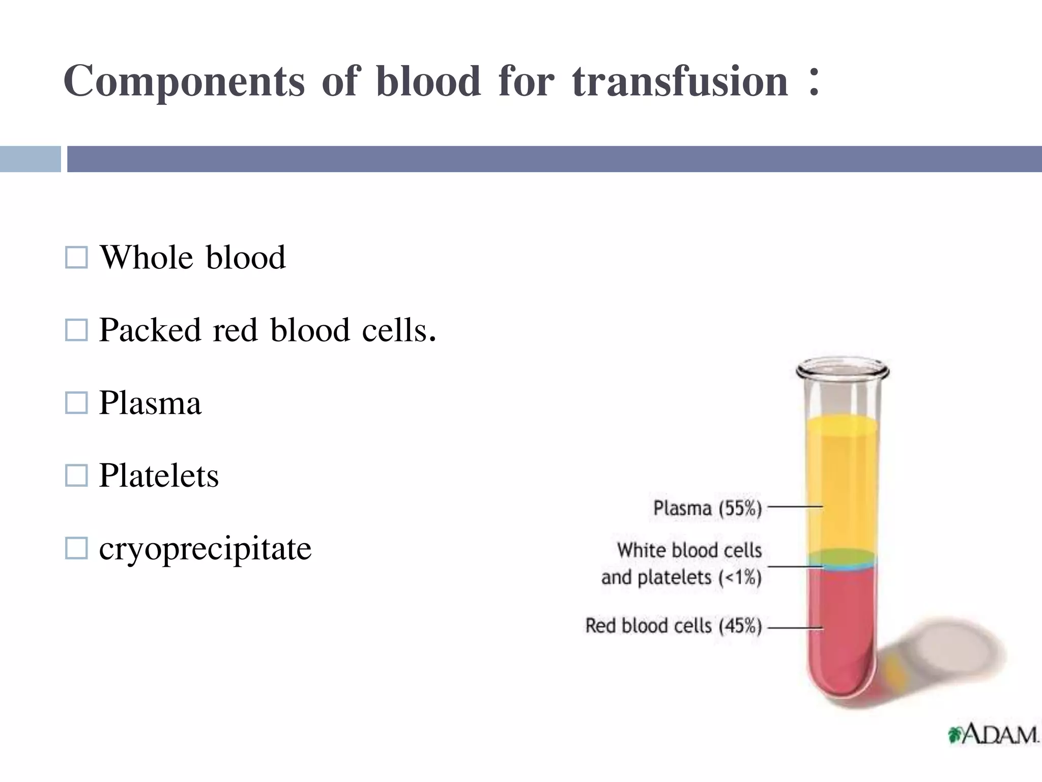 Blood transfusion | PPTX